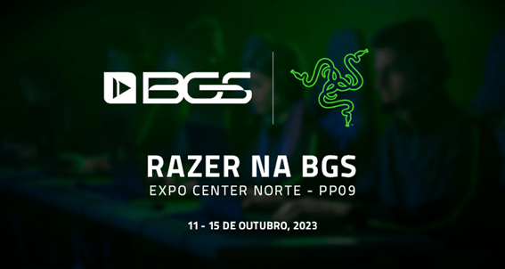 A Razer está de volta ao Brasil Game Show de 2023! - Aqui é Gamer